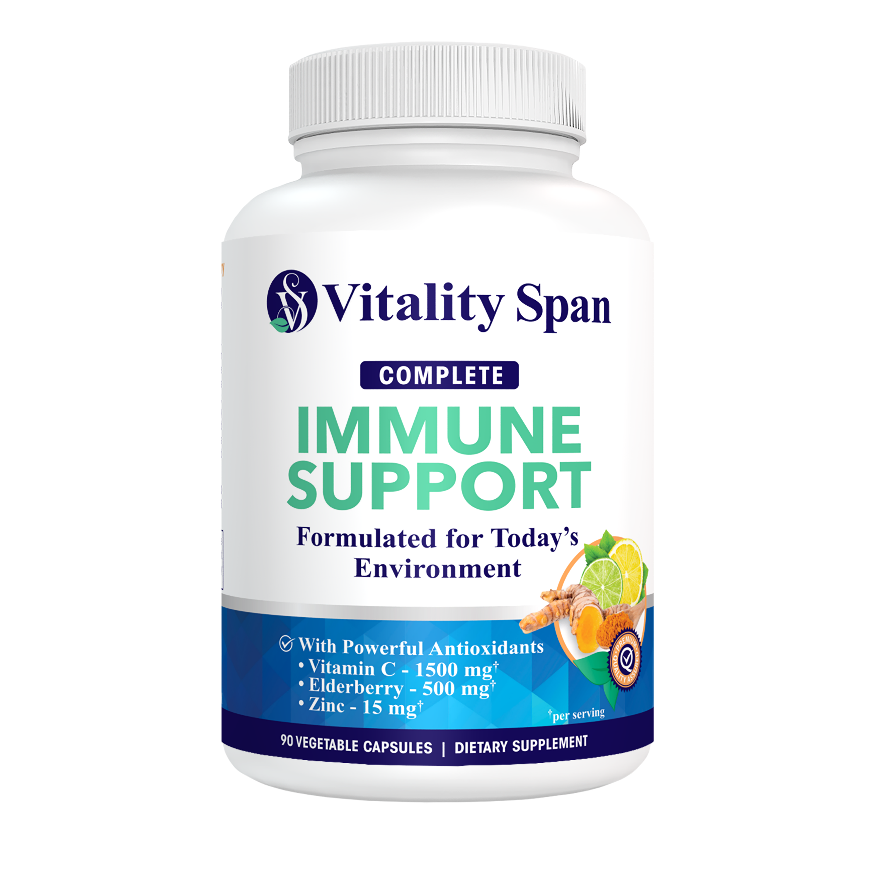 Anti-Viral Immune Complex with 15 Natural Ingredients, Made in USA ...